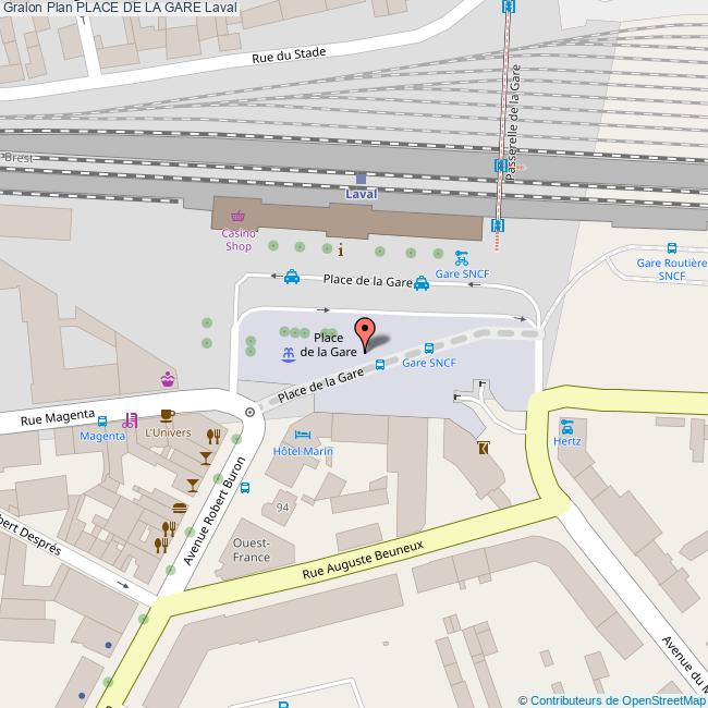 拉瓦尔：车票、介绍、站内地图、实时出发到达、路线 | G2Rail